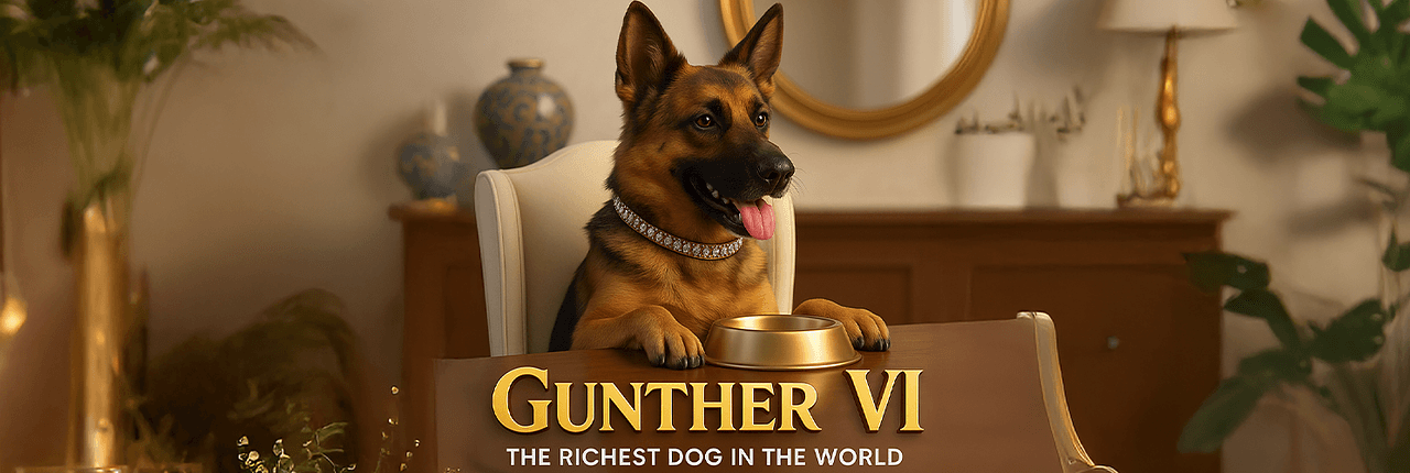 Gunther/SOL - The Richest Dog in The World Price on PumpSwap ...
